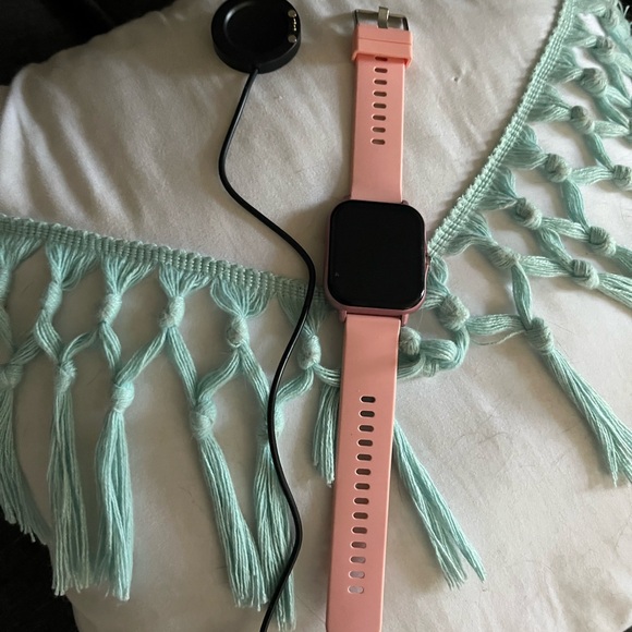 Wearables | Smartwatch With Pink Strap | Poshmark